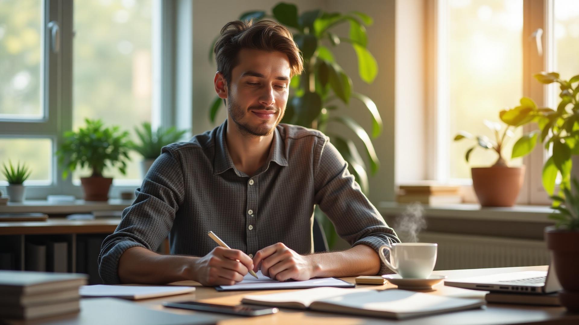 Business owner with clarity and freedom